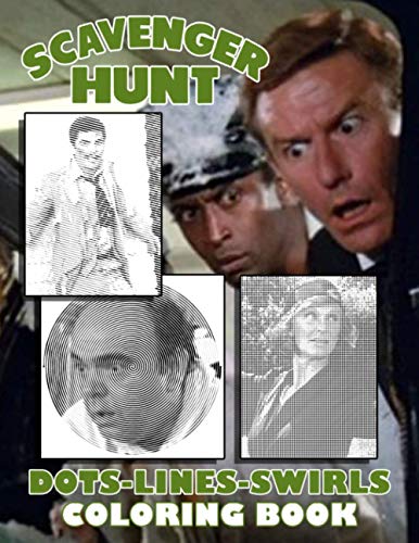 Scavenger Hunt Dots Lines Swirls Coloring Book: Enchanting Adults ...