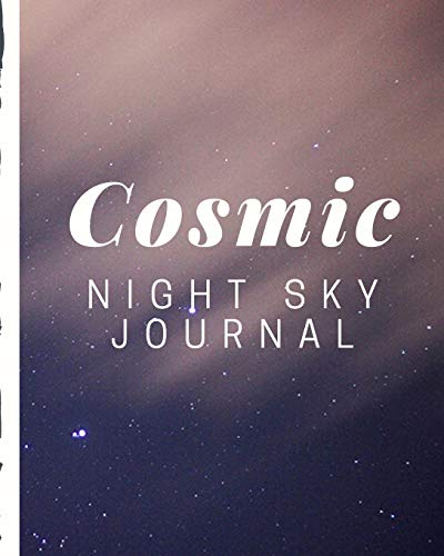 Cosmic Night Sky Journal: Astronomer Notebook | Lunar Moon | Outer ...