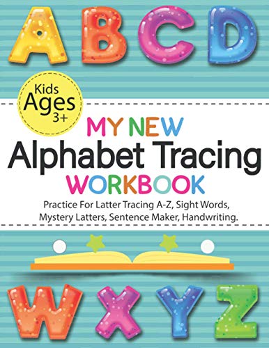 My New Alphabet Tracing Workbook: Tracing Trails Workbook Ages 3 to 5 ...