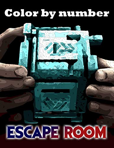 Escape Room Color By Number: Escape Room Book An Adult Coloring Book ...