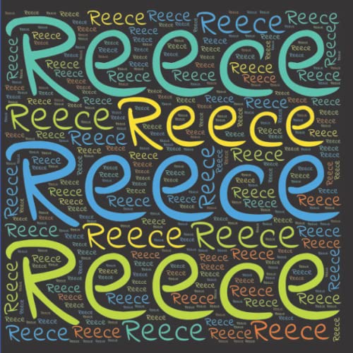 Reece: 222 pages, size 8.5" x 8.5", white paper with light grey lines ...