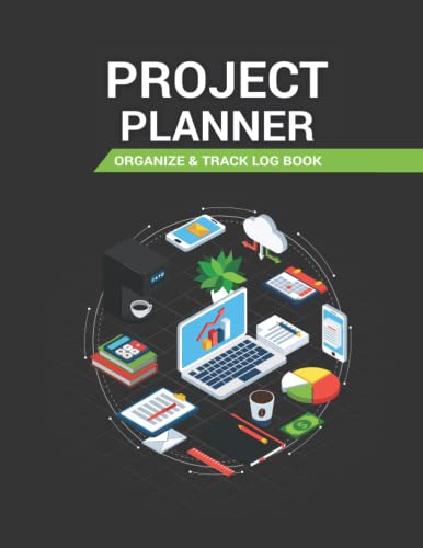 Project Planner: Project Management Organizer With Checklist, Work ...
