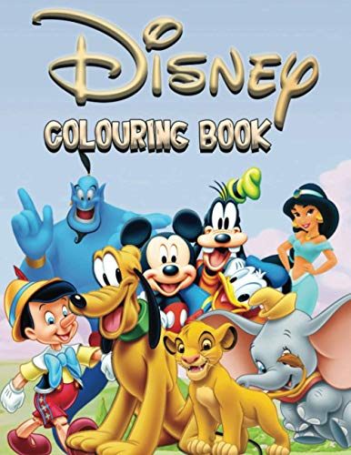 Disney colouring book: Disney for Kids And Adults , wonderful gift for ...