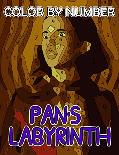 Pan's Labyrinth Color By Number: Academy Awards Winner Dark Fantasy ...