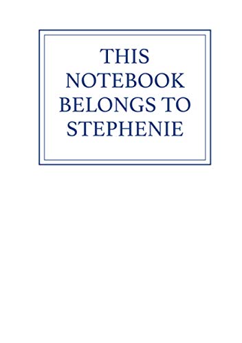 This Notebook Belongs to Stephenie by Kate Inkpen | Goodreads
