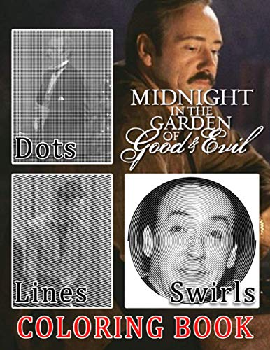 Midnight In The Garden Of Good And Evil Dots Lines Swirls Coloring Book ...