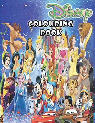Disney colouring book: Disney Colouring Book For Kids & Adult ,Includes ...