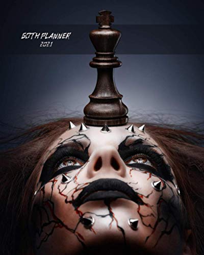 Goth Planner 2021: 2021 Weekly and Monthly Planner | Goth Calendar and ...