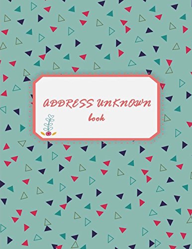 address unknown book: Email Address Book And Contact Book, with A-Z ...