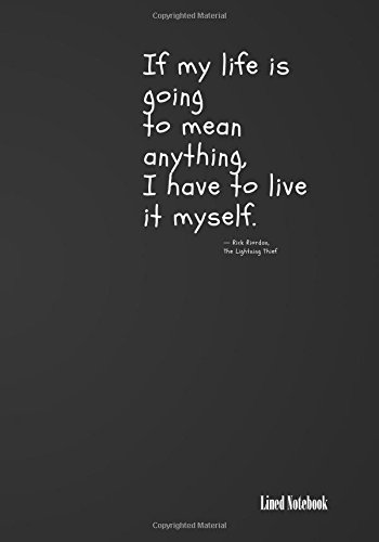 Lined Notebook: Notebook quotes soft dark grey cover for inspiration ...