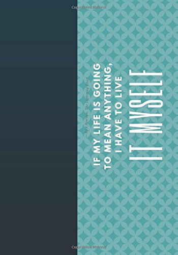 It Myself: Notebook quotes soft cover for inspiration,lined notebook ...