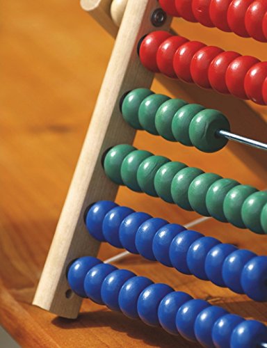 Math Club: Abacus: Wide Ruled Book: 7.44 x 9.69, 135 pages; Lined ...