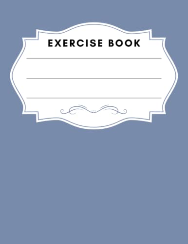 A4 School Exercise Book: Squares Math Notebook, 1 cm Squared Quad Ruled ...