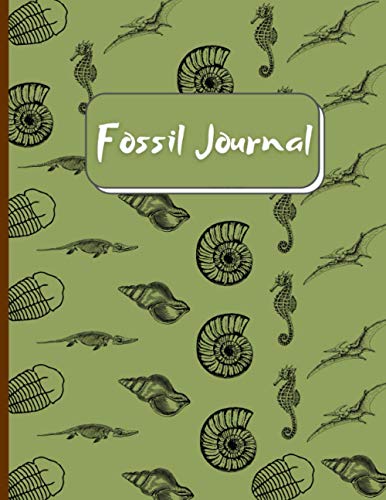 Fossil journal : Fossil Dinosaur Composition Book Journal Diary by ...