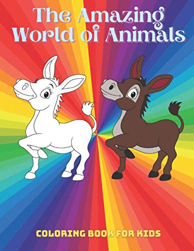 The Amazing World of Animals - Coloring Book For Kids: SEA ANIMALS ...