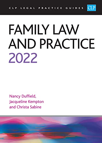Family Law and Practice 2022: Legal Practice Course Guides (LPC) by ...