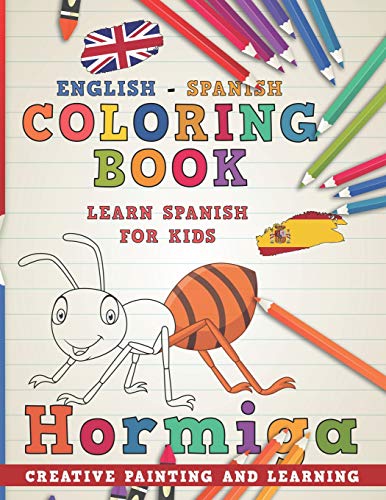 Coloring Book: English - Spanish I Learn Spanish for Kids I Creative ...
