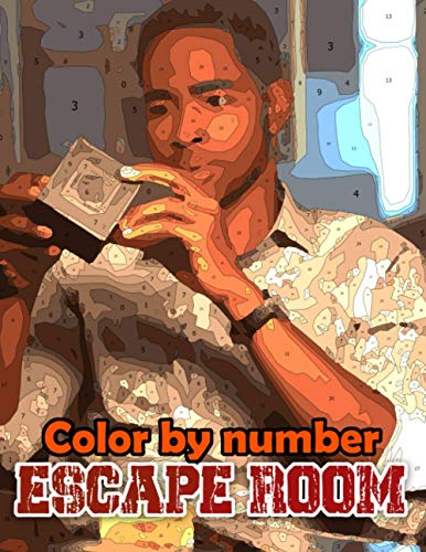 Escape Room Color By Number: Escape Room Book An Adult Coloring Book ...