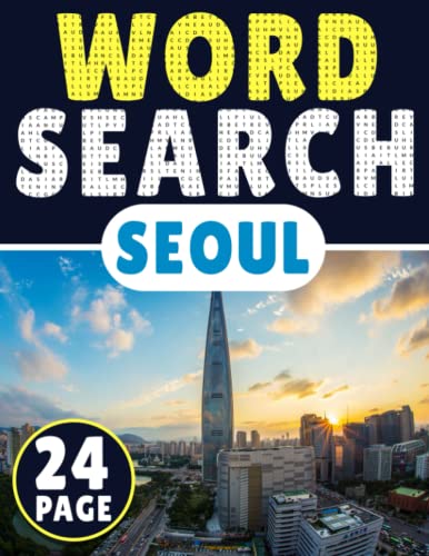 Seoul Word Search: 24 Page Of Word Search Puzzles, More Than 190 ...