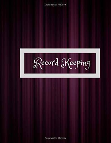 Record Keeping: Large Record Log Book by Ads Leah's | Goodreads