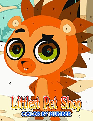 Littlest Pet Shop Color By Number: Littlest Pet Shop Book An Adult ...