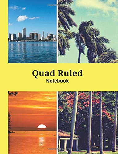 Quad Ruled Notebook: 5 x 5 Quad Ruled Notebook | Graphing Composition ...