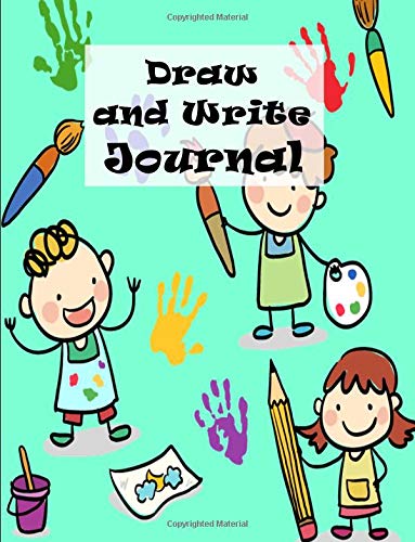 Draw And Write Journal: Creative Writing Drawing Journal For Kids,Grade ...