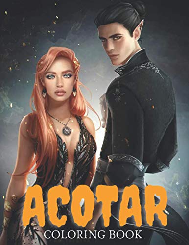 Acotar Coloring Book: 48 Images and 100 Pages, High-Quality Actors ...