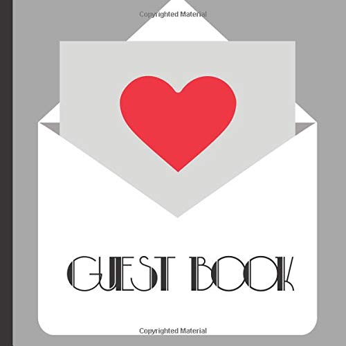 Guest Book: Love Letter Guest Book Includes Gift Tracker and Picture ...