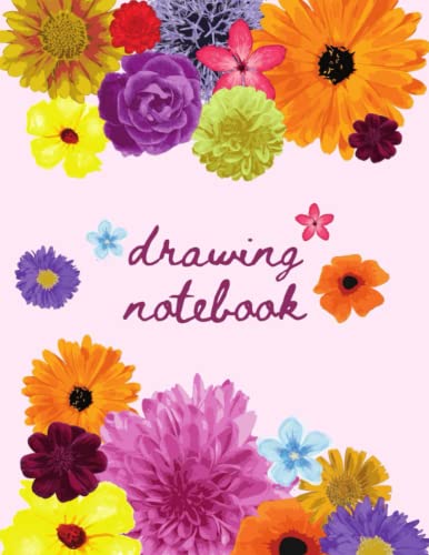 Drawing Notebooks for Kids 9-12: Sketch Book Large Notebook for Drawing ...