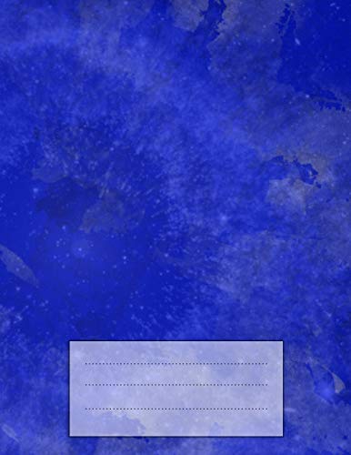 College Ruled Notebook: Cosmos 1 Blue 8.5x11 by Marian Blake | Goodreads