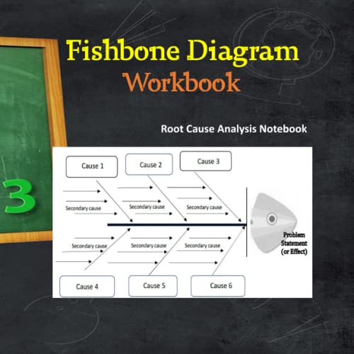 Fishbone Diagram Workbook. Root Cause Analysis Notebook.: A great ...