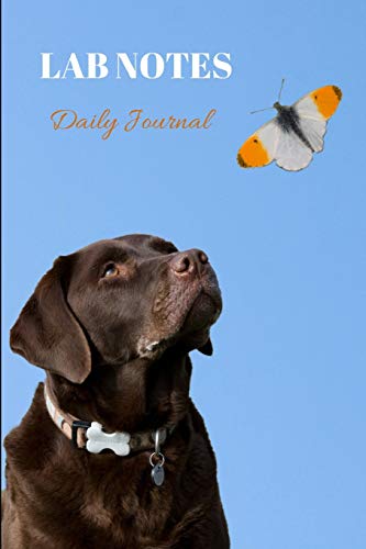 LAB NOTES Daily Journal: Cute Chocolate Lab Notebook for Labrador ...