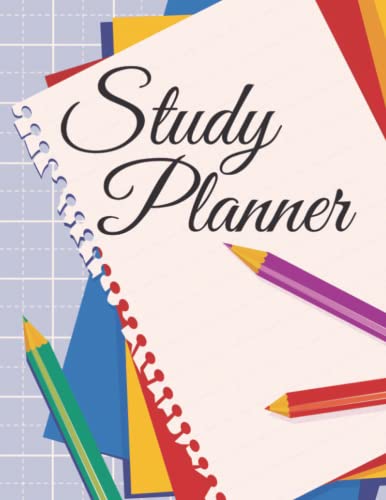 Study Planner: This Study Planner Diary Is Has A Modern Pattern To Add ...