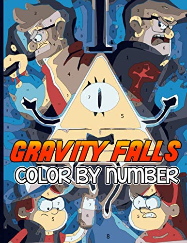 gravity falls Color by Number: Animated Mystery Comedy Television ...