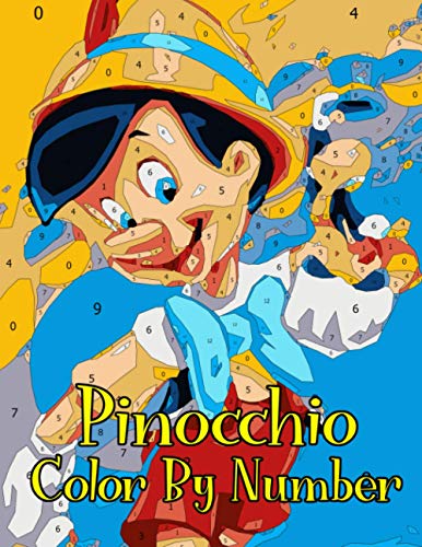 Pinocchio Color by Number: Favorite Animation the Adventures of ...