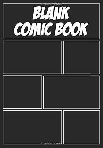 Blank Comic Book: Blank Comic Book Draw Your Own Comics And Graphic ...