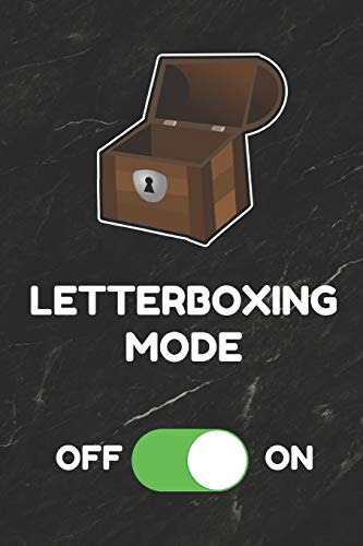 Letterboxing Mode: Log Book Journal or Notebook , 6 x 9 inches, 150 ...