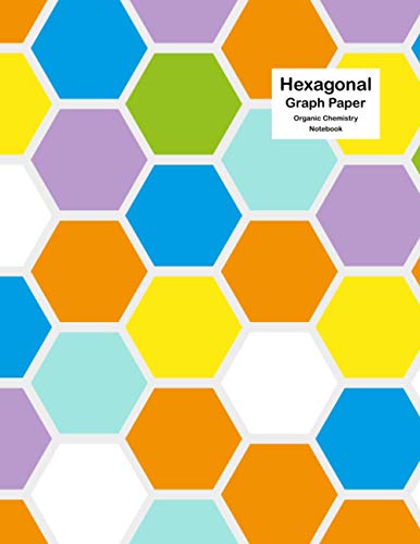 Hexagonal Graph Paper & Organic Chemistry Notebook : Retro geometric ...
