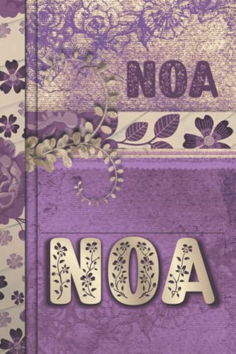 PERSONALIZED NOA GIFT: Noa Name Journal For Girls and Women by Amy ...