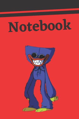 Huggy woggy, poppy playtime lovers notebook: Notebook for fans Poppy ...