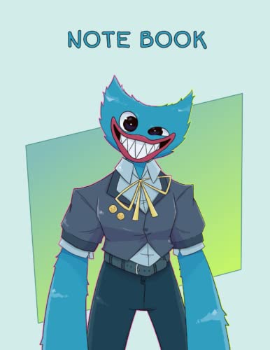 Huggy wuggy Notebook: This Huggy wuggy, Cute Gift Blank Lined Notebook ...