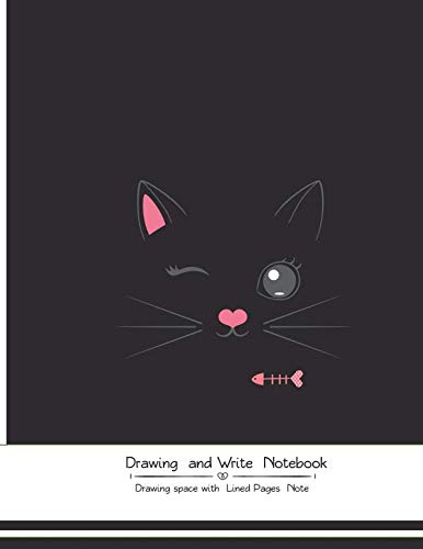 Drawing And Write Notebook: Hand Writing & Sketch Pad Notebook For Kids ...