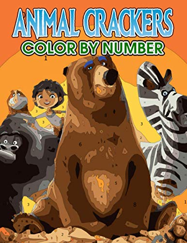 Animal Crackers Color By Number: Animal Crackers Book An Adult Coloring ...