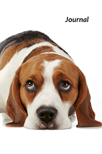 Journal: Adorable Beagle Dog 6 x 9 LINED JOURNAL by YAY Journals ...