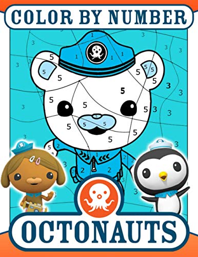 Octonauts Color By Number: A Thoughtful And Rewarding Gift That Parents ...
