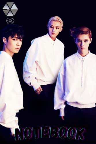 EXO NOTEBOOK: exo notebook/ journal/ contains: lined paper, 6"x9" 120 ...