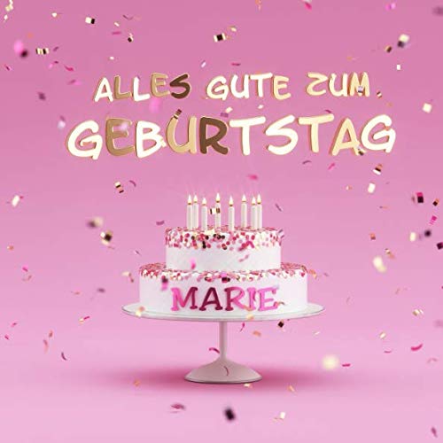 Alles Gute Zum Geburtstag Marie: Kindergeburtstag Gästebuch zum ...