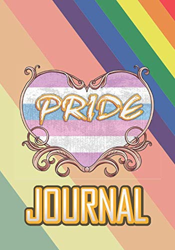 Pride Journal: Notebook for proud gays. LGBT pride lined notebook with ...