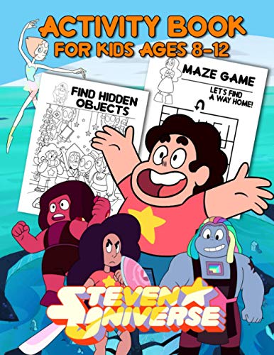 Steven Universe Activity Book For Kids Ages 8-12: A Interesting ...